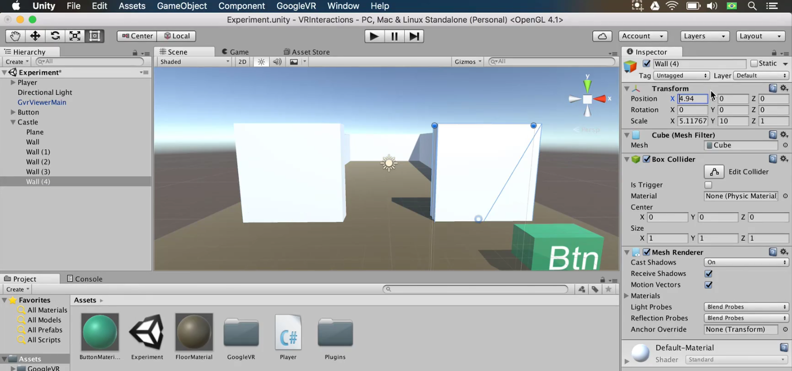 Building a Castle in a Unity VR Game – Game Development Blog