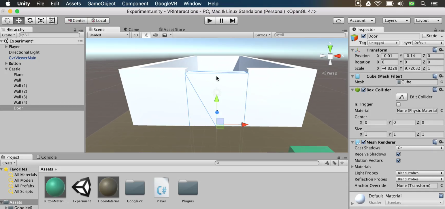 Building a Castle in a Unity VR Game – Game Development Blog