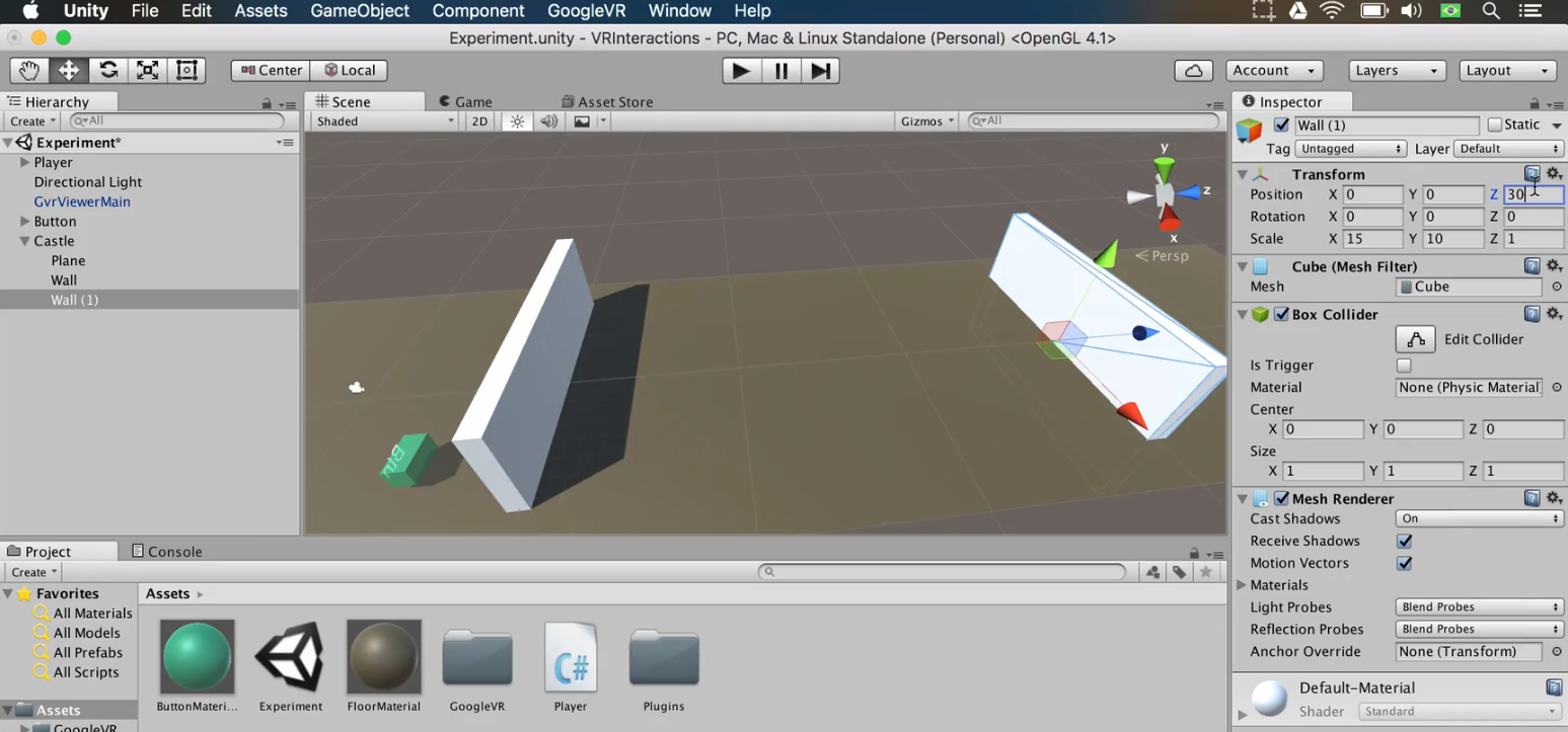 Building a Castle in a Unity VR Game – Game Development Blog